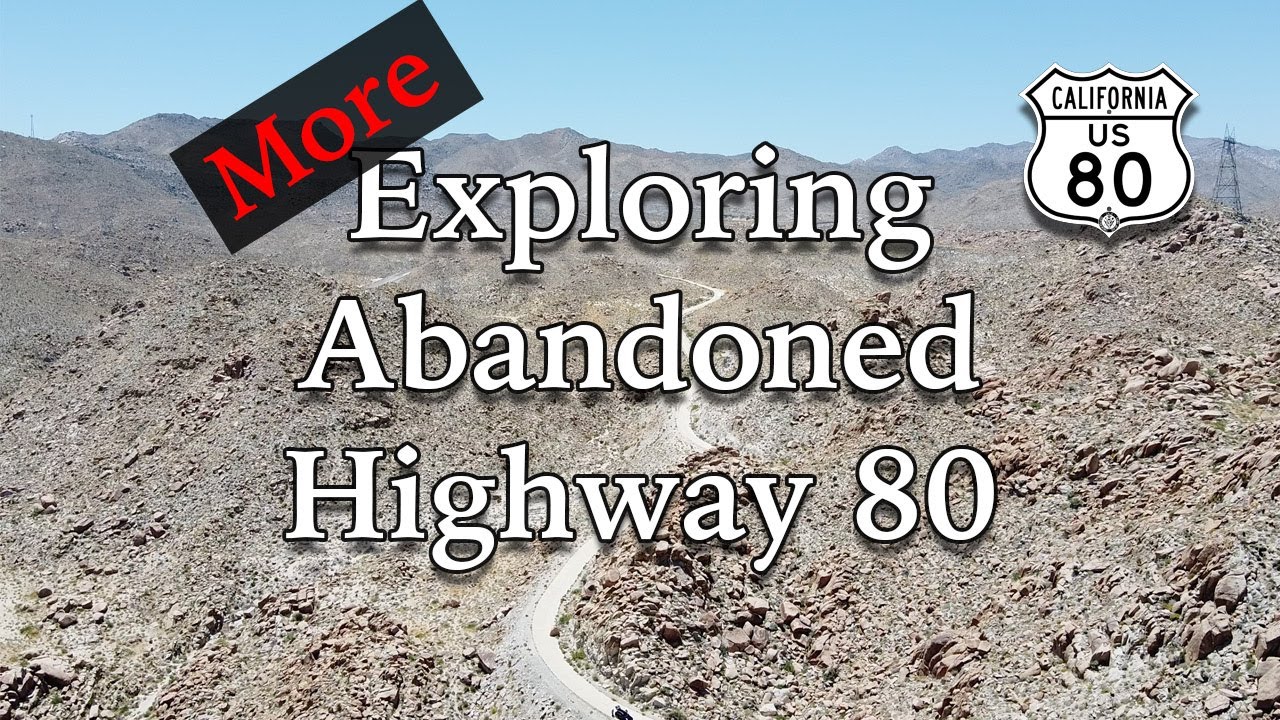 We Found a Driveable Stretch of Abandoned Highway 80