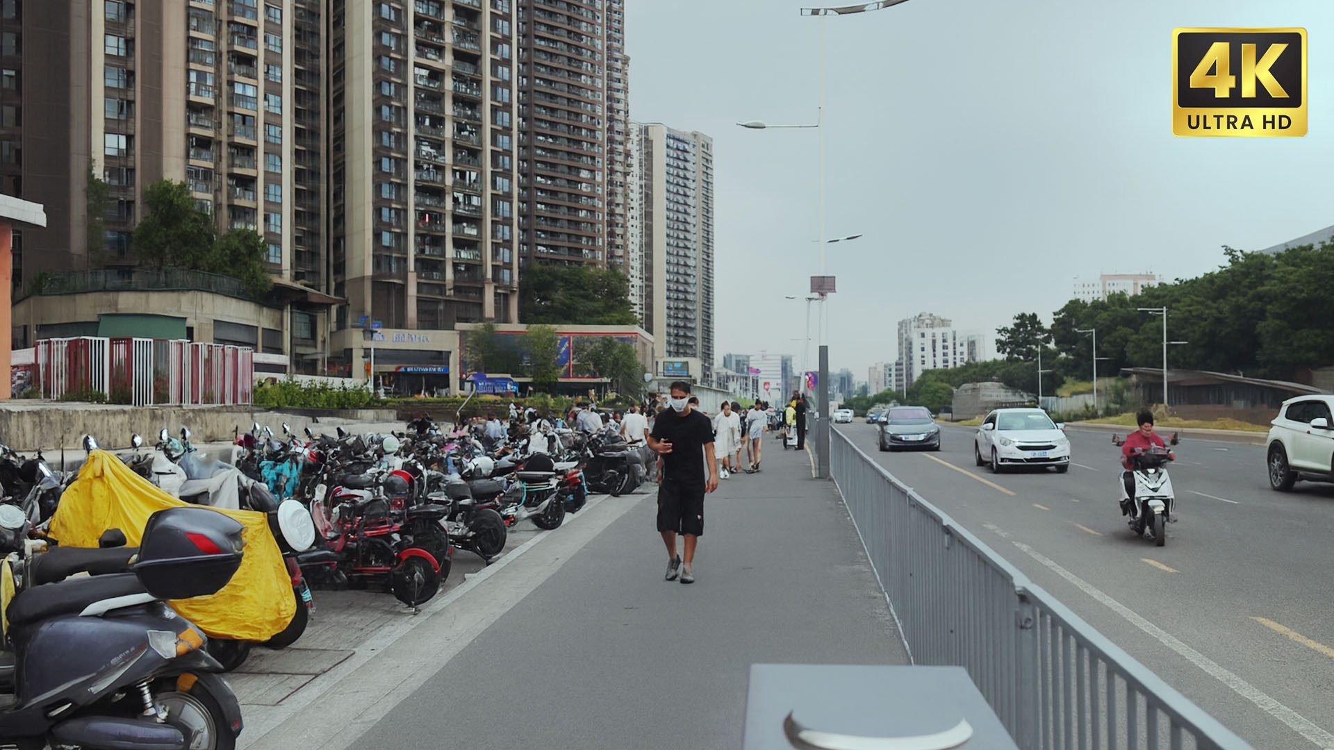 Shenzhen Longhua Walking Tour – China 4K