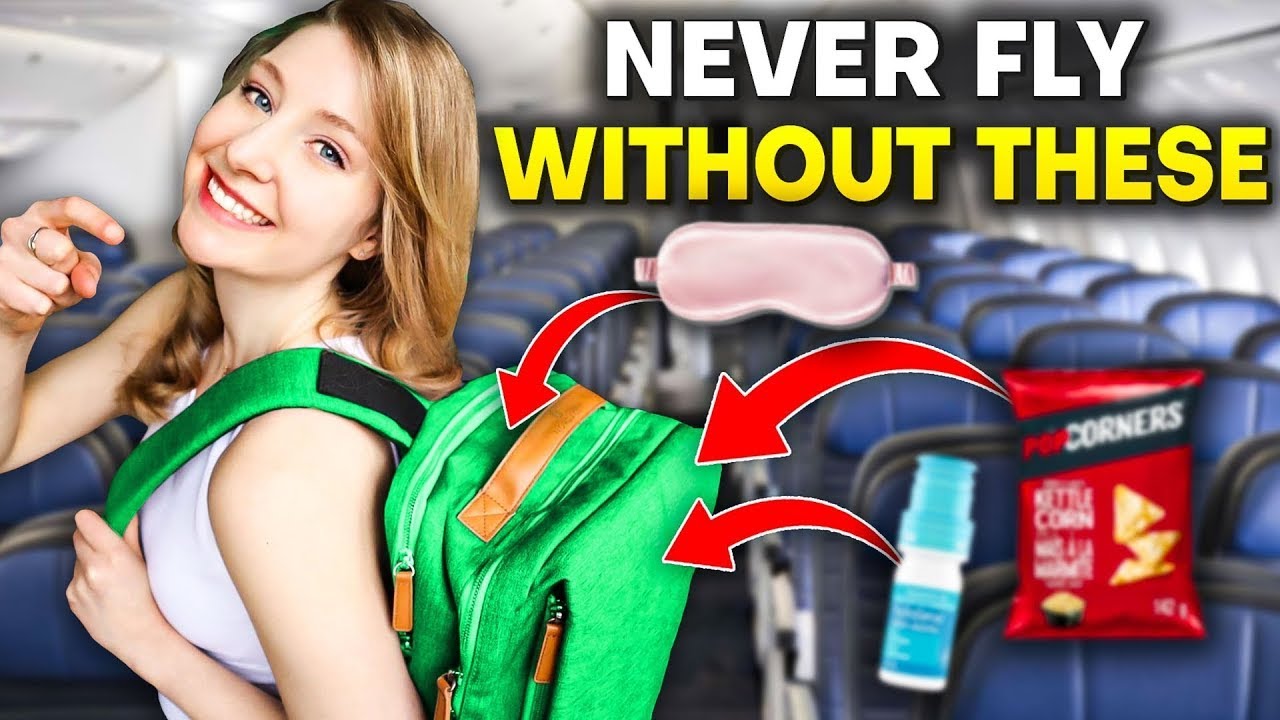 20 Essentials You Need for Surviving Long Flights