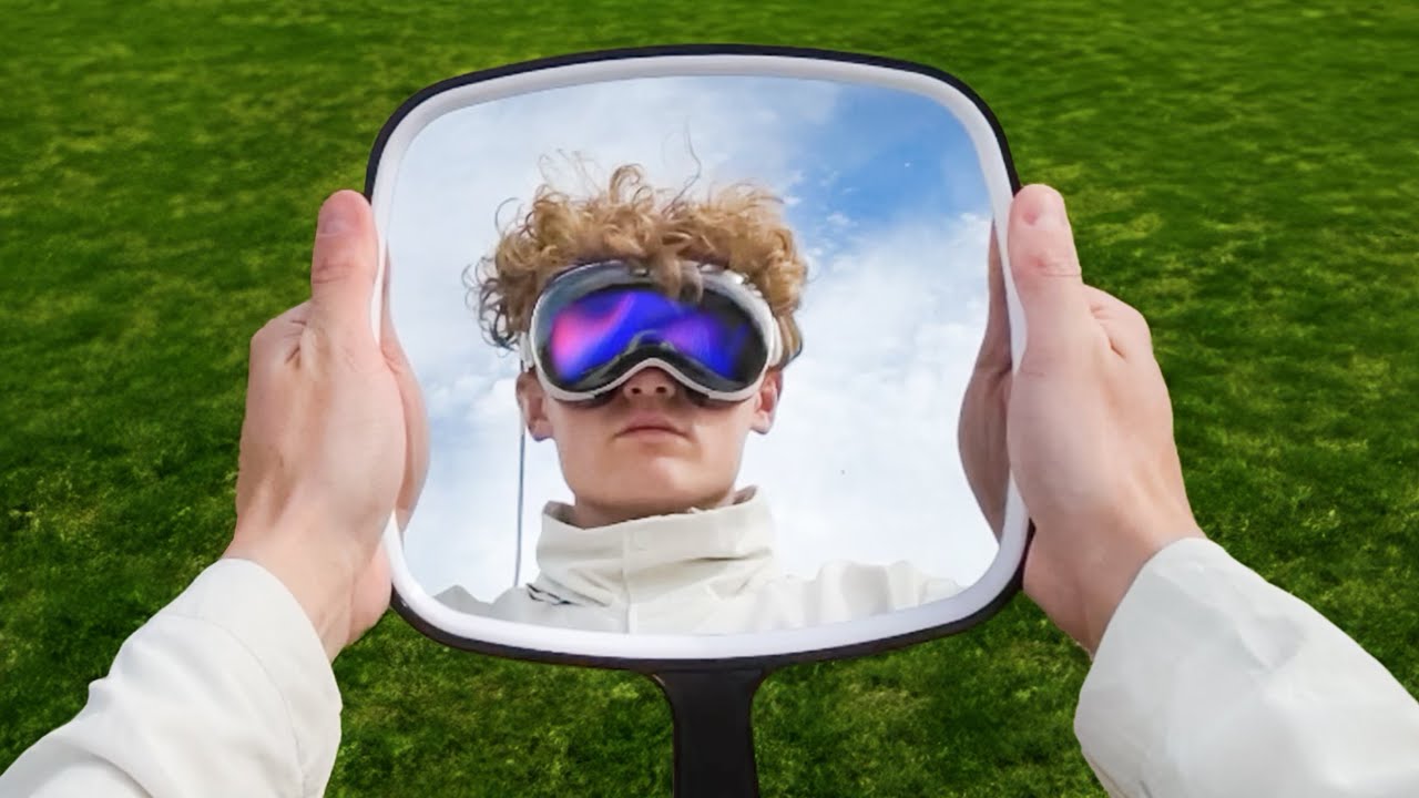 Shot entirely on Apple Vision Pro - this music video feels too real