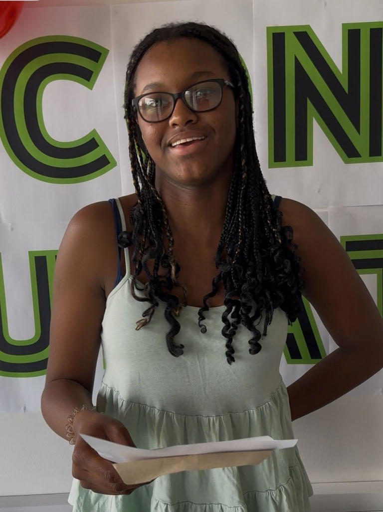 Pupils at Stanground Academy celebrate GCSE results