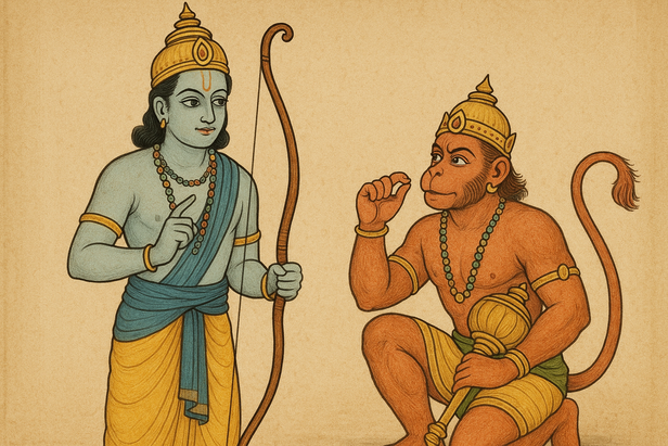 Why Hanuman Forgot His Powers: The Childhood Curse That Changed ...