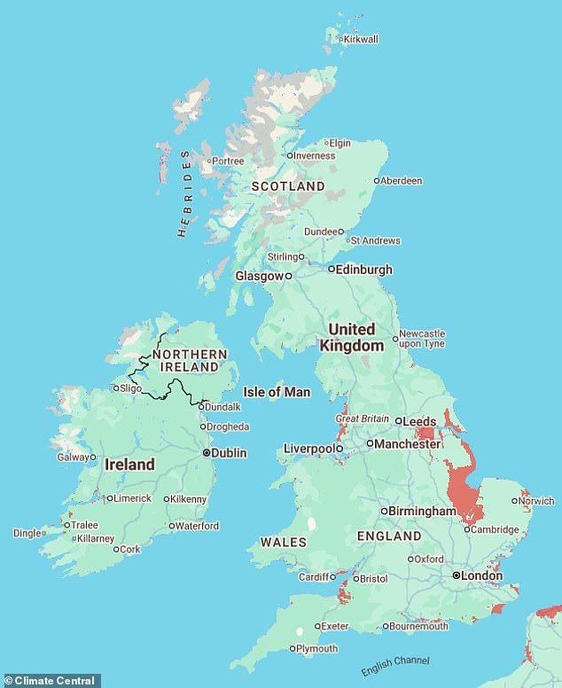 Is YOUR hometown at risk? Terrifying interactive map reveals the towns ...
