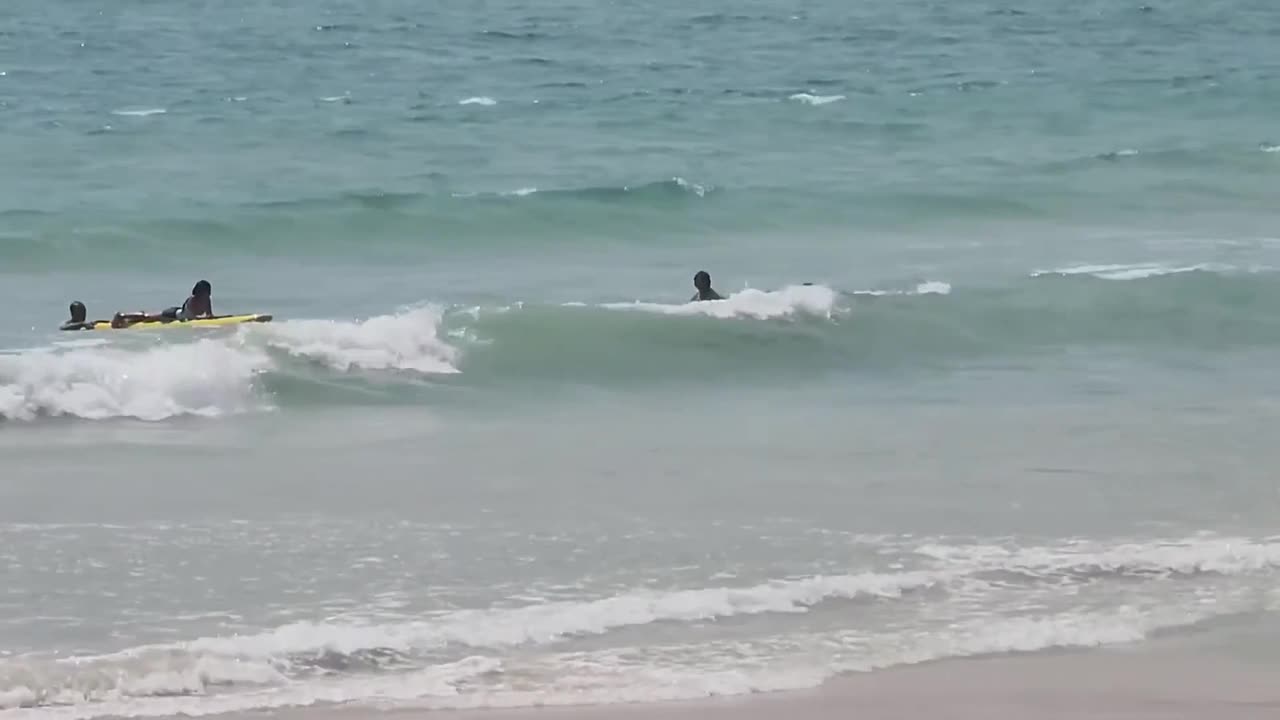 Tourists caught in rip current rescued from beach in Thailand