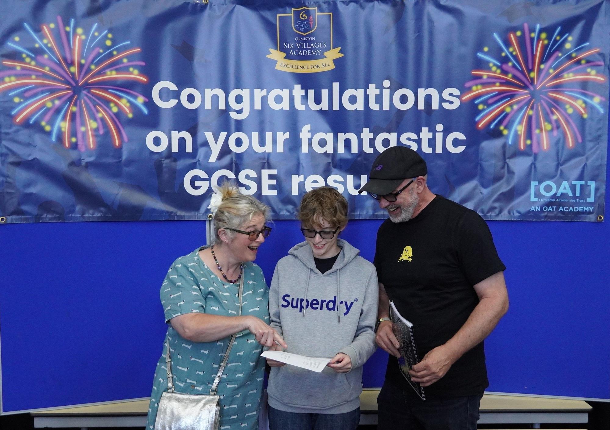 Excellent results at Ormiston Six Villages Academy pave the way for ...