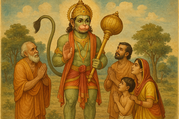 Why Hanuman Forgot His Powers: The Childhood Curse That Changed ...