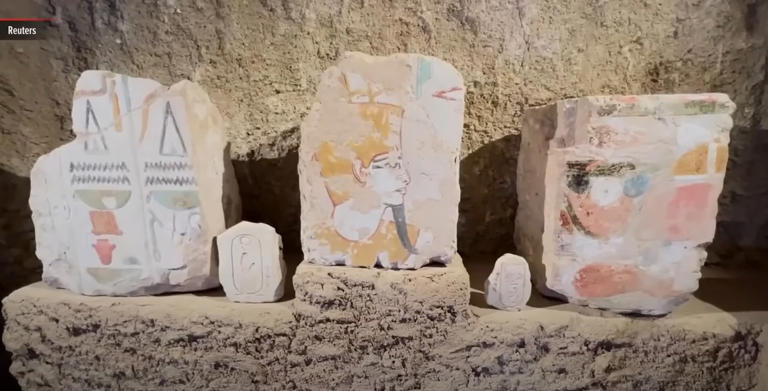 Archaeologists exploring the Temple of Hatshepsut near Luxor discovered ...