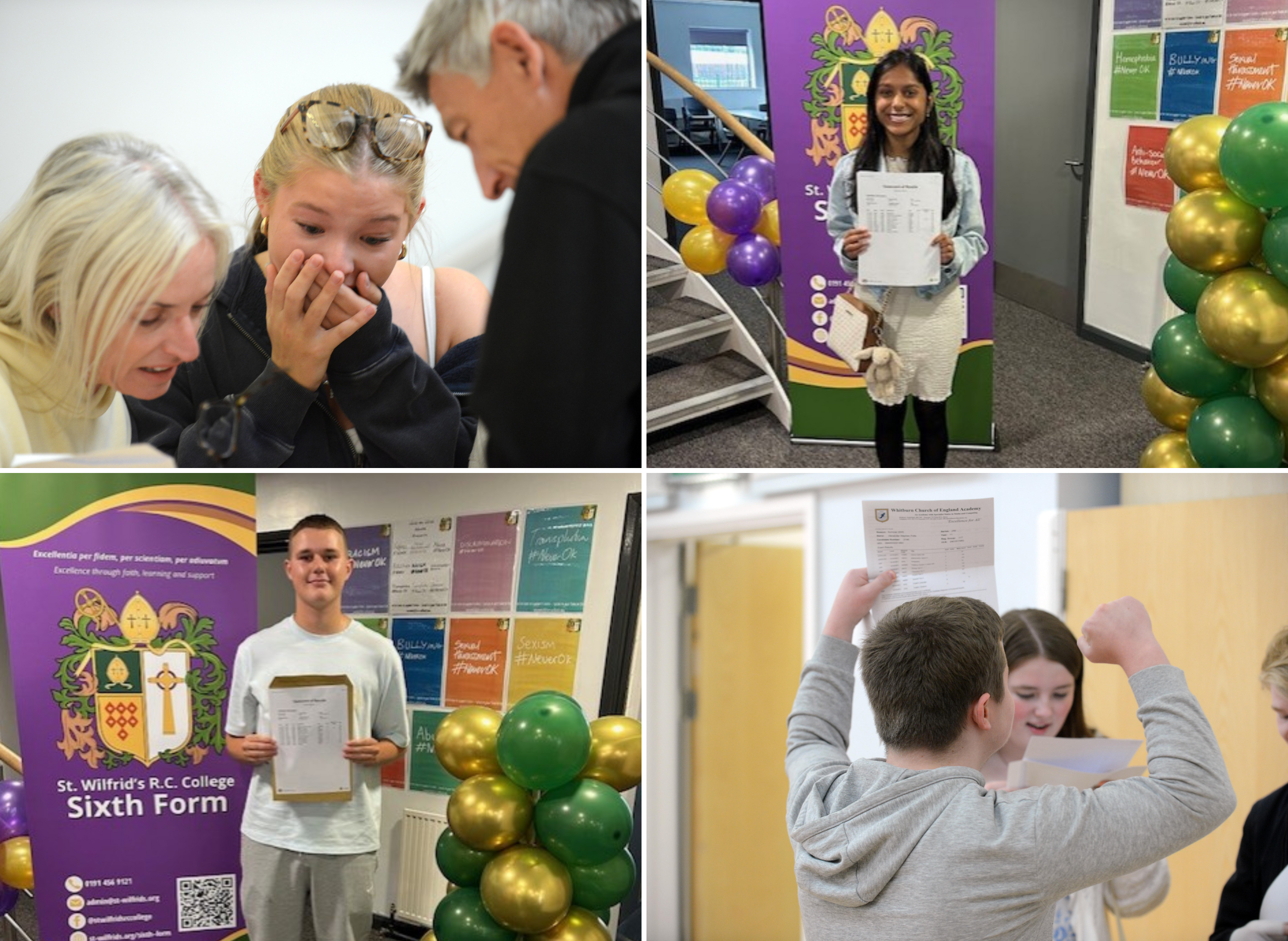 GCSE results day 2025: South Tyneside pupils celebrate receiving their ...