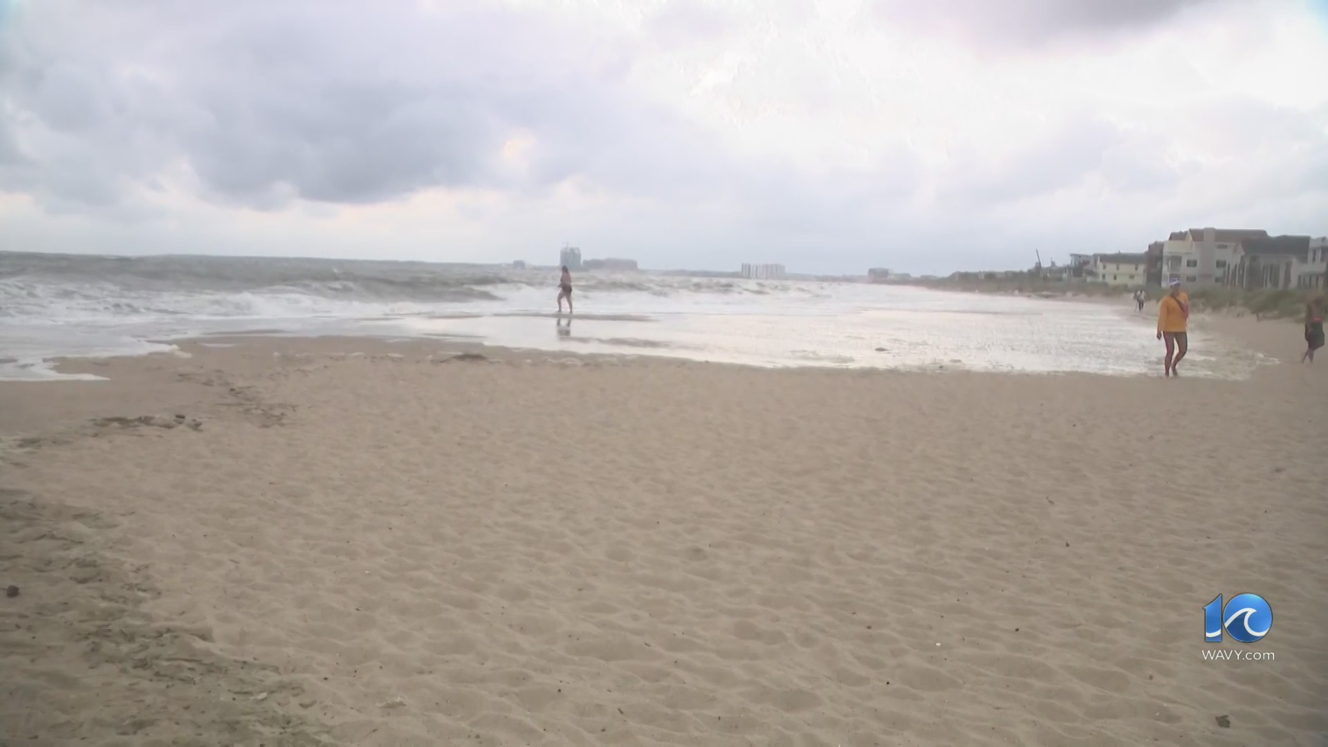 Team coverage from OBX/VB on Hurricane Erin's approach