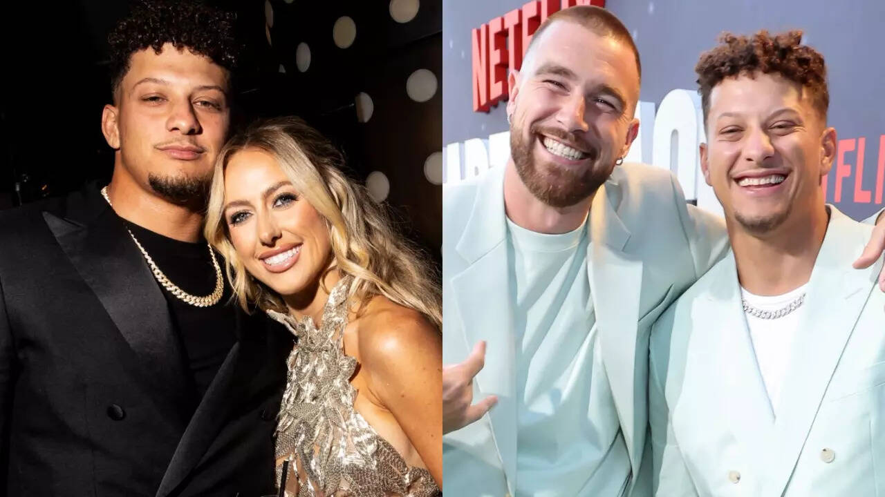 Brittany Mahomes gives a big shoutout as Patrick Mahomes and Travis ...