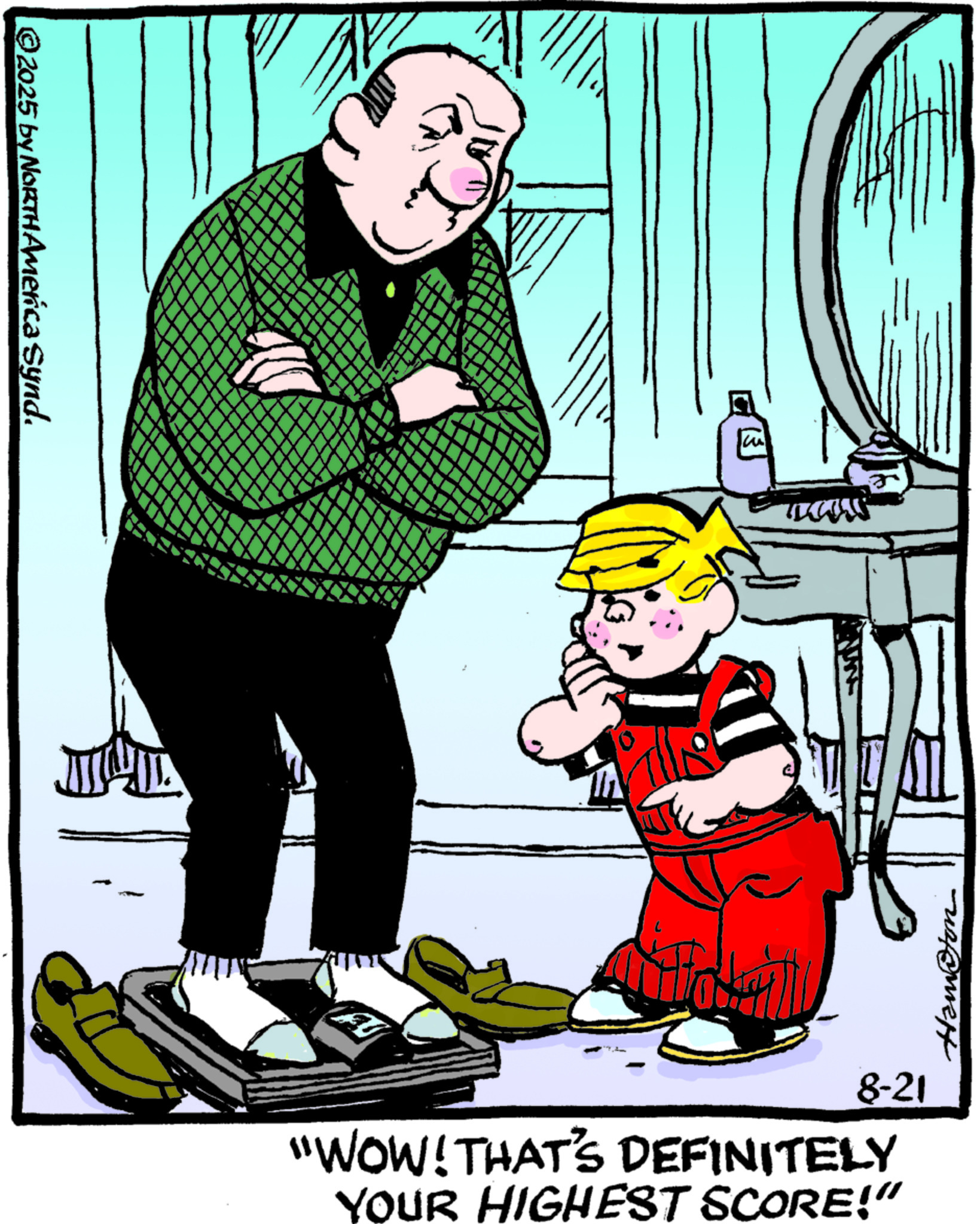 Dennis the Menace by H. Ketcham, M. Hamilton & R. Ferdinand
