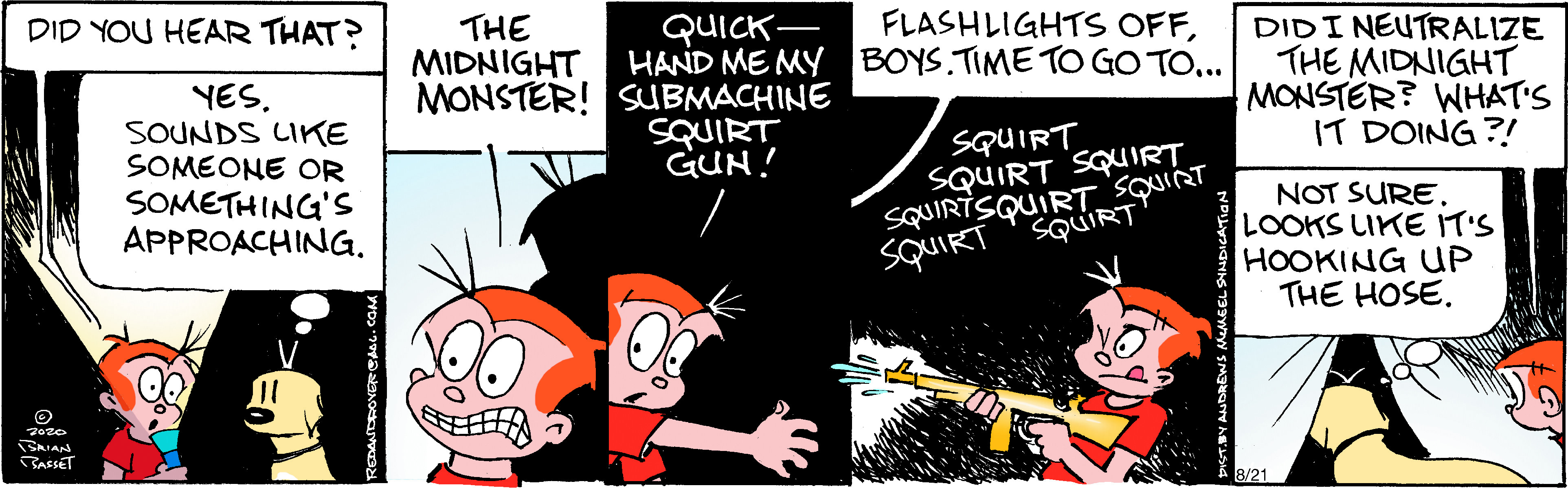 Red and Rover by Brian Basset