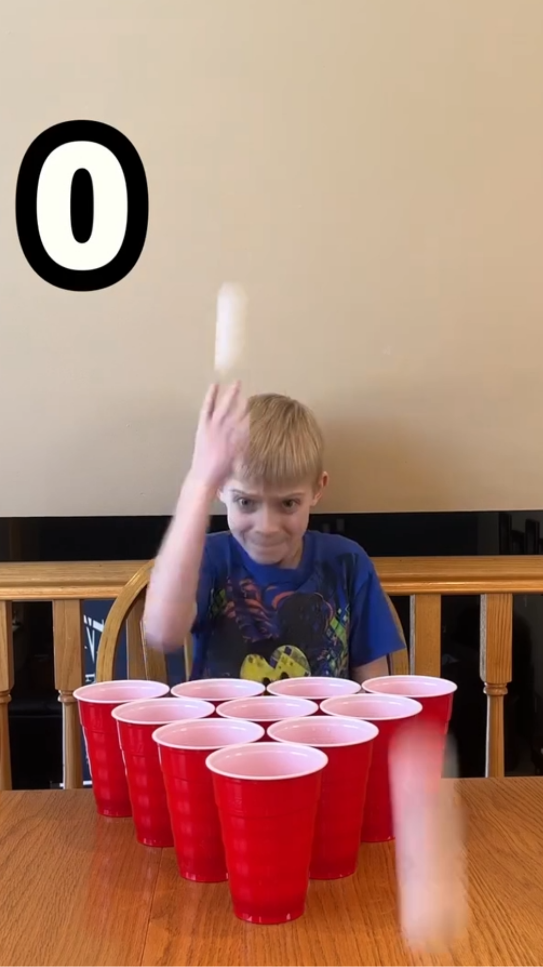 $10 No-Look Ping Pong Ball Cup Challenge – Can You Hit the Target?