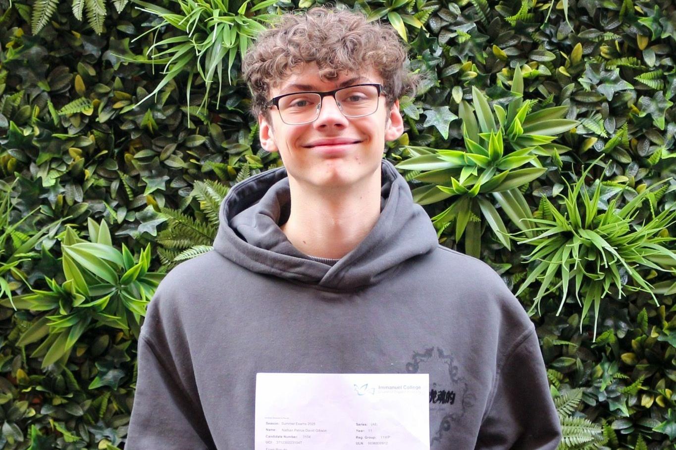 Immanuel College students celebrate a record year of GCSE and BTEC results