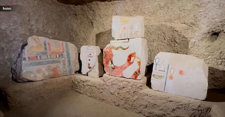 Archaeologists exploring the Temple of Hatshepsut near Luxor discovered ...