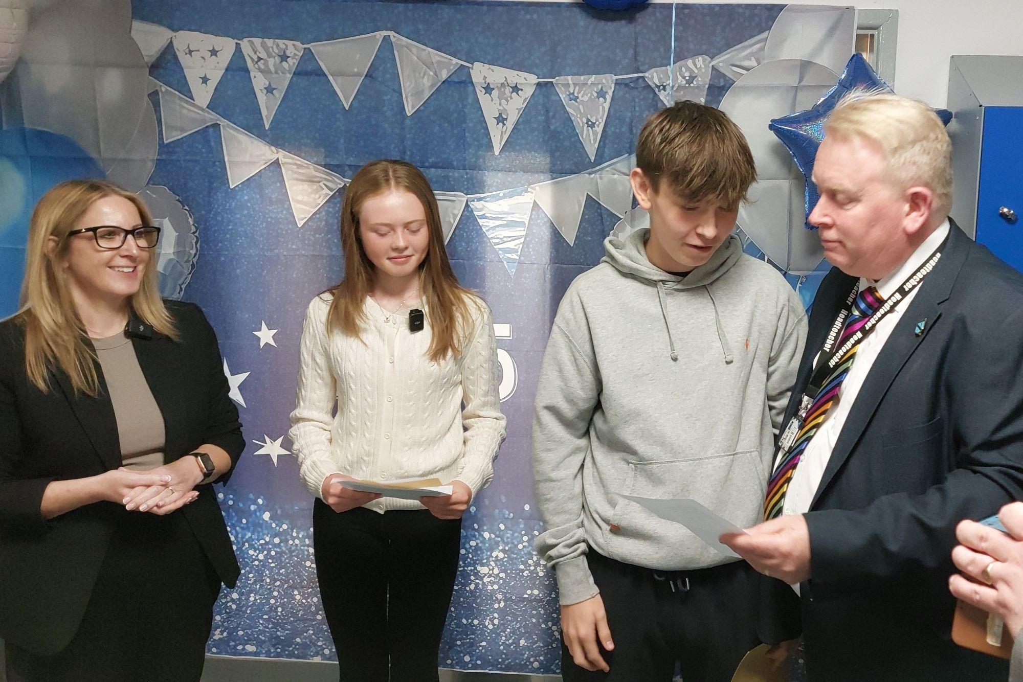 What a result! Pictures of happy GCSE students at Hartlepool's High ...