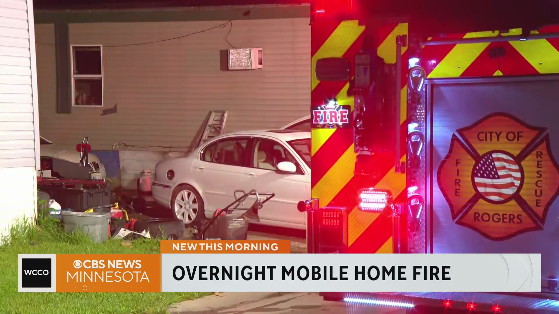 Man in critical condition after Hamel mobile home fire