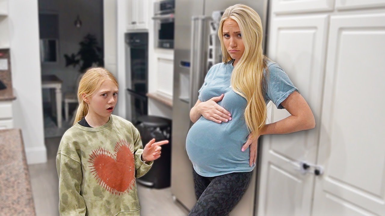 Expectant Mom’s Belly Grows Overnight