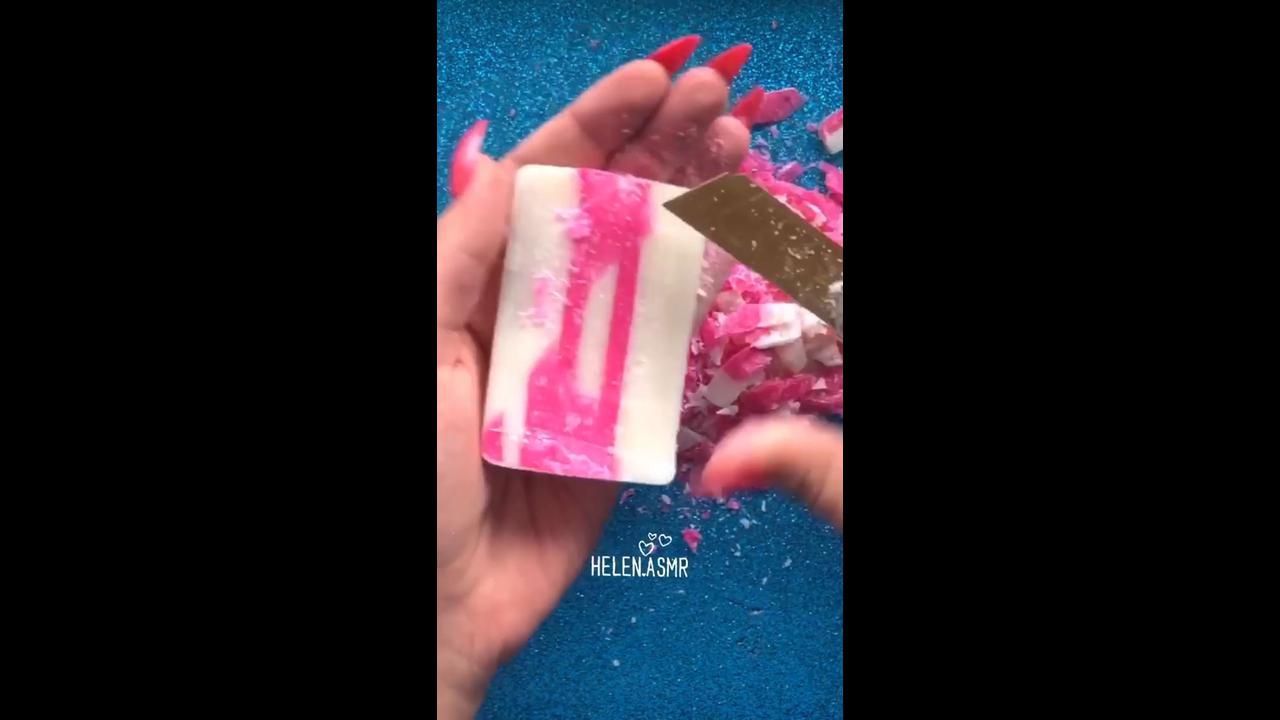 Satisfyingly Fuchsia Pink Scraping Smoothly