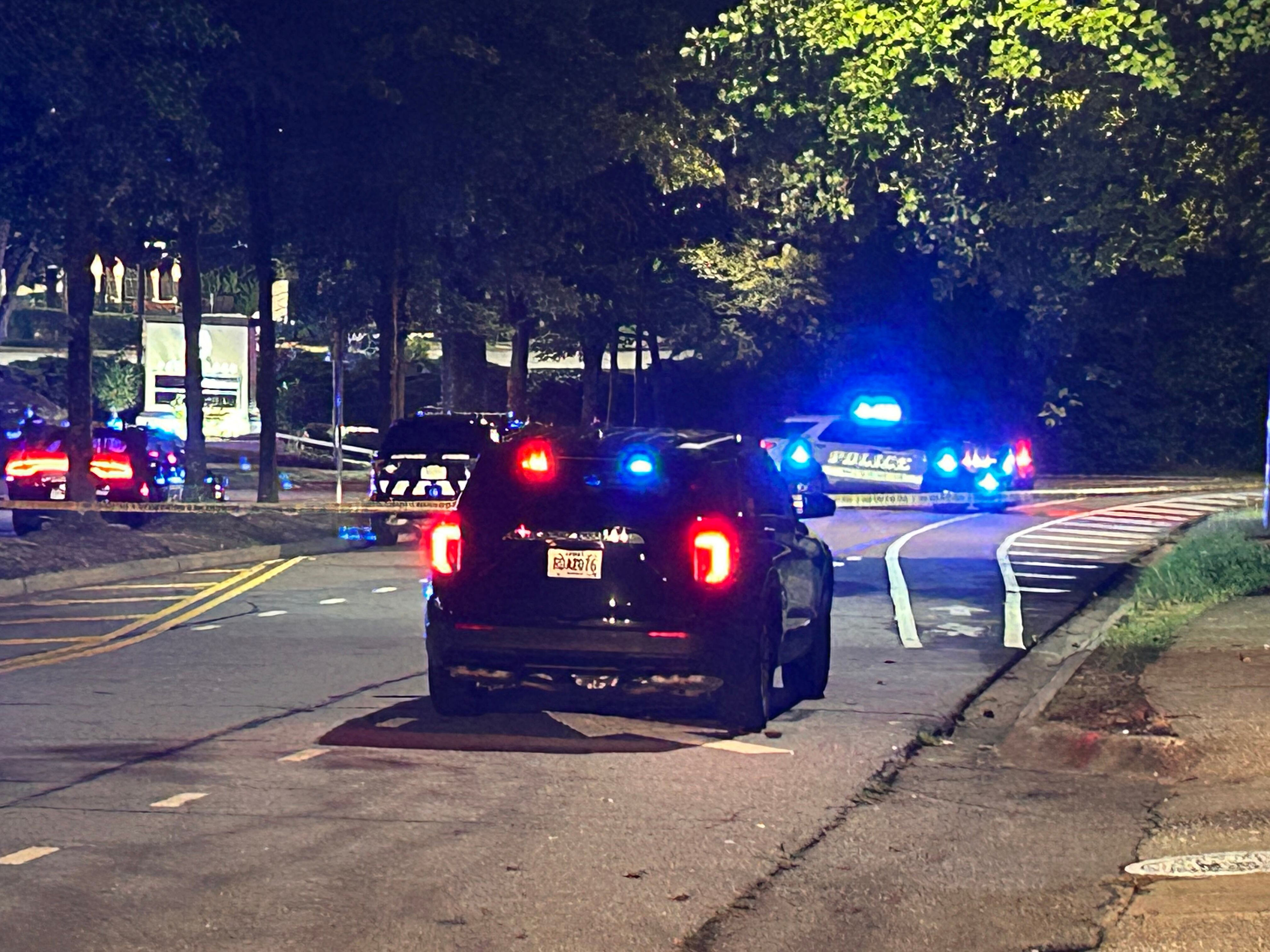 1 suspect in custody, 2 on the run following police shooting near ...