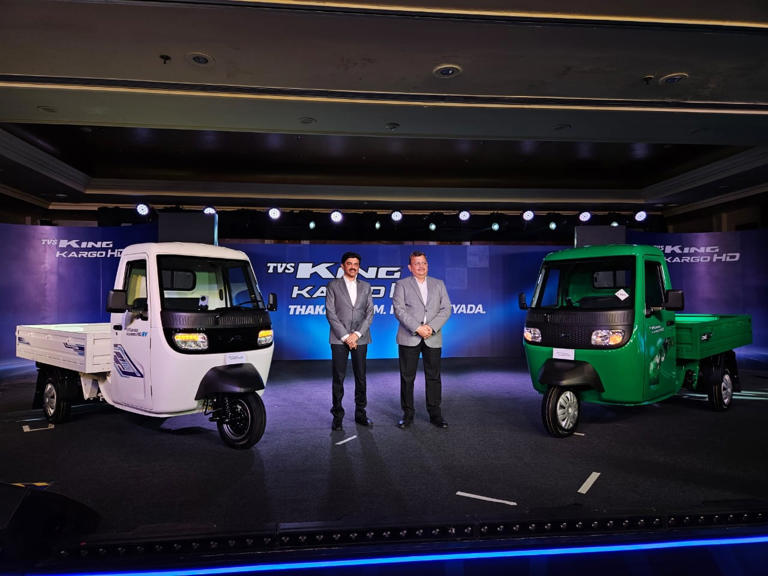 TVS King Kargo HD EV launched at Rs 3.85 lakh
