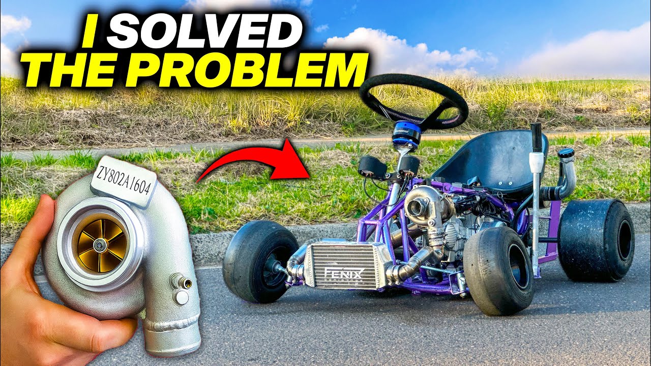 Our 150cc Turbo Go Kart Makes Real Boost — Small but Savage