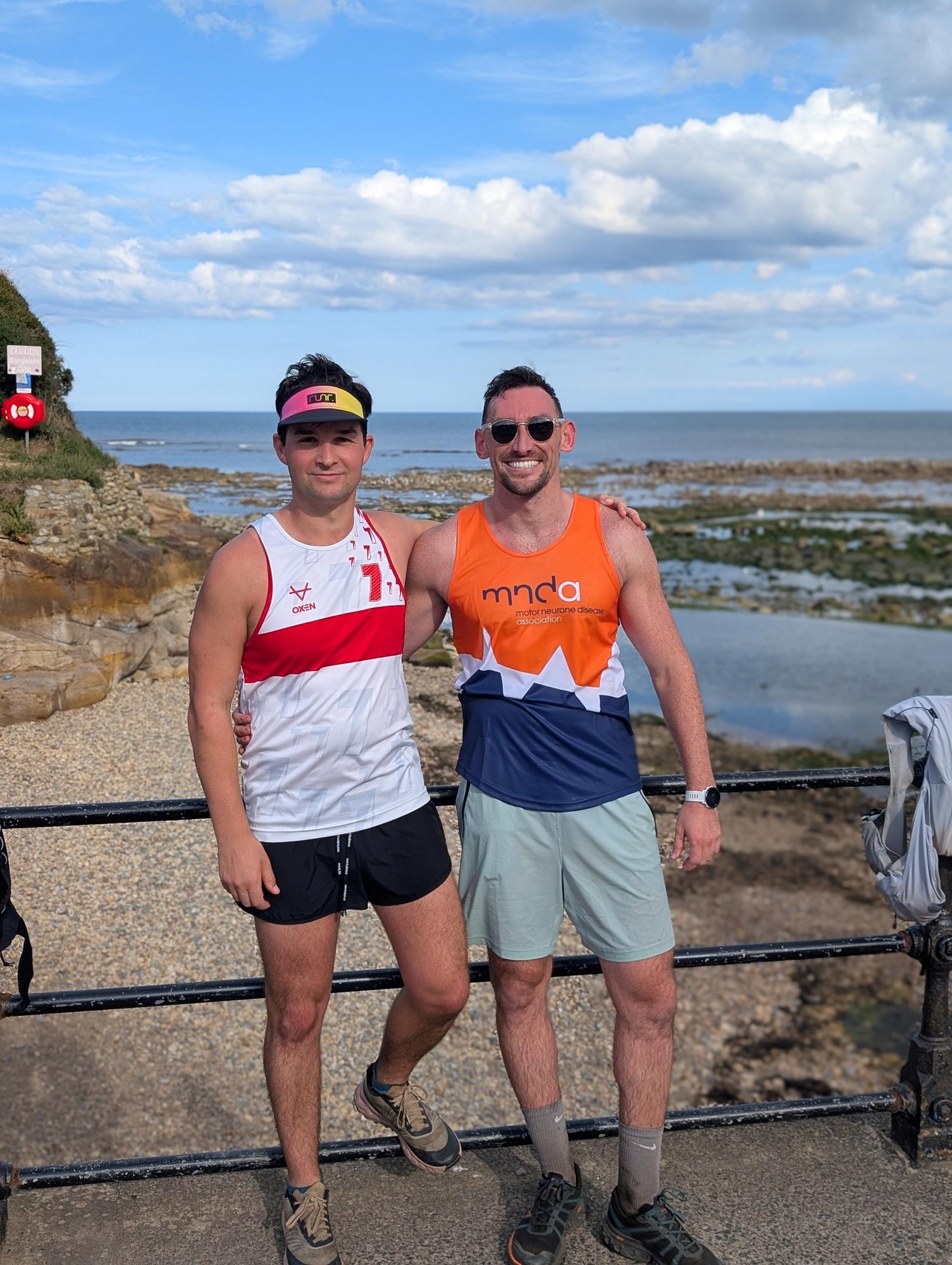 Runners head to Hartlepool as part epic coastal challenge in memory of ...