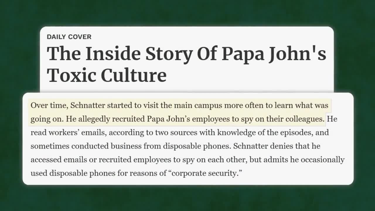 Everything That Went Wrong With Papa Johns Pizza