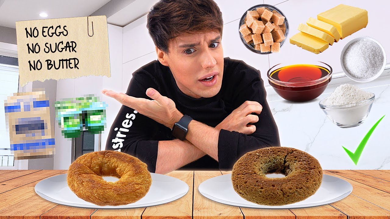 Pitting two-ingredient doughnuts against twenty-ingredient fancy versions