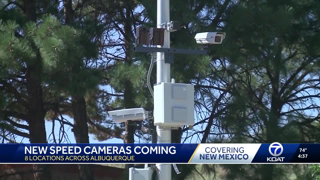 New speed cameras coming to Albuquerque