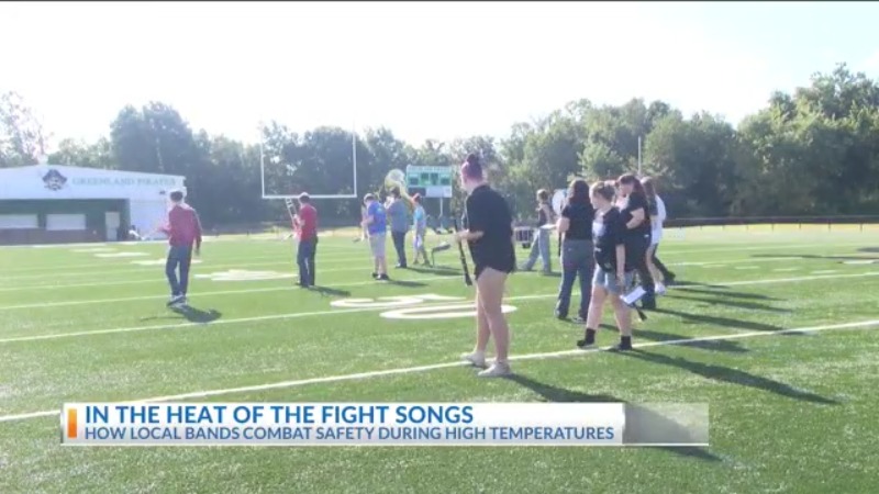 Keeping students safe in the heat during practices