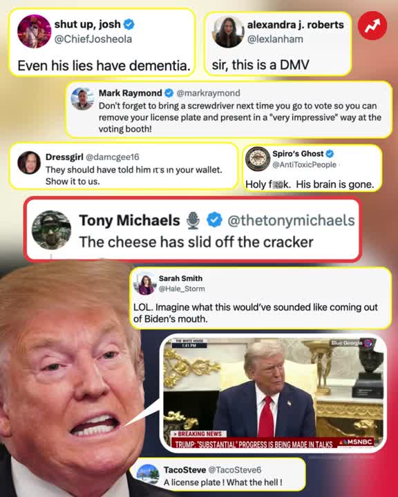 Trump License Plate Saga