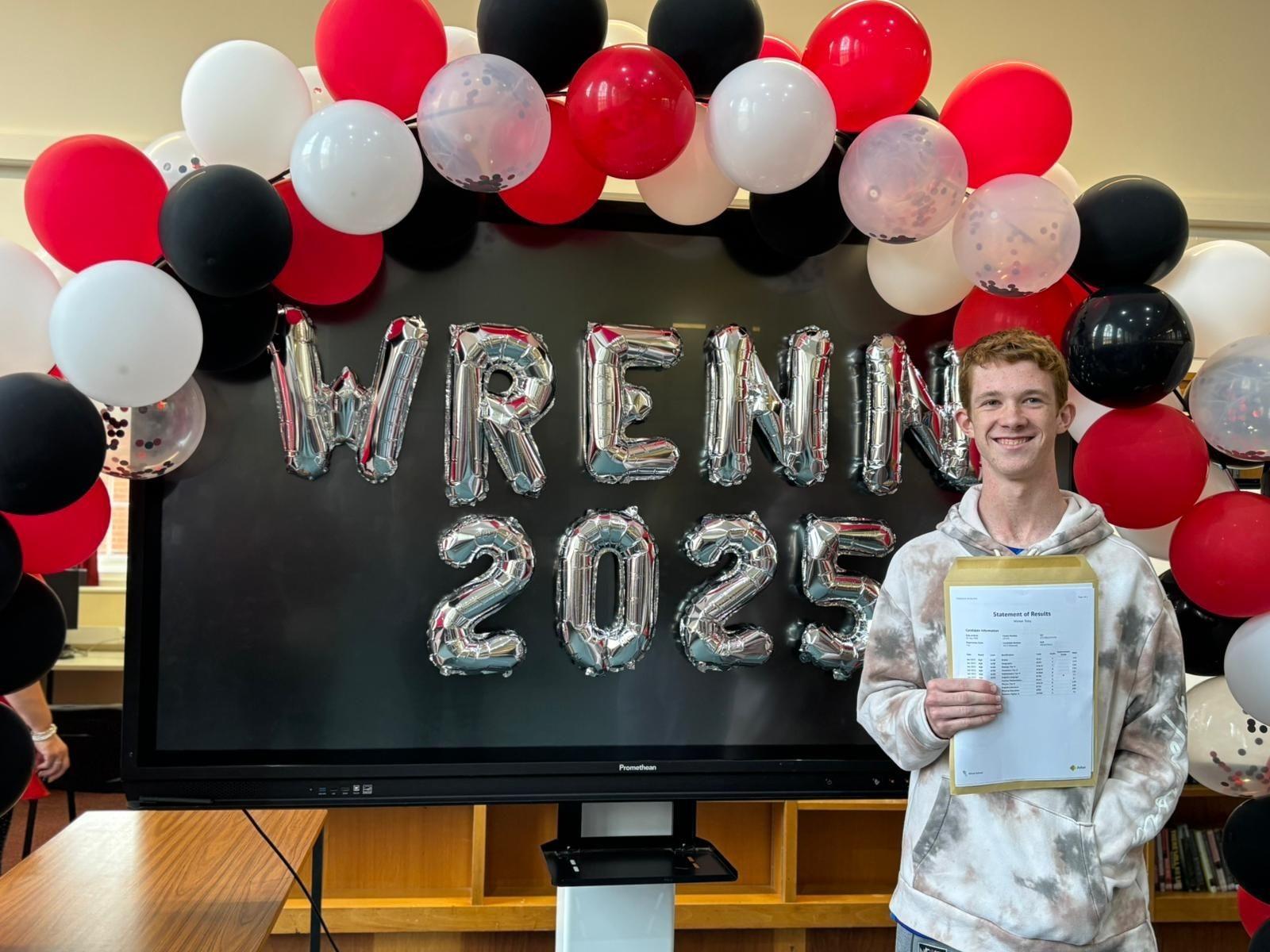 Students from Wrenn School delighted with GCSE success