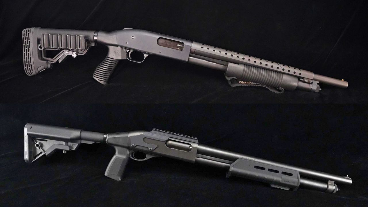 Mossberg 500 vs Remington 870 pump shotgun showdown
