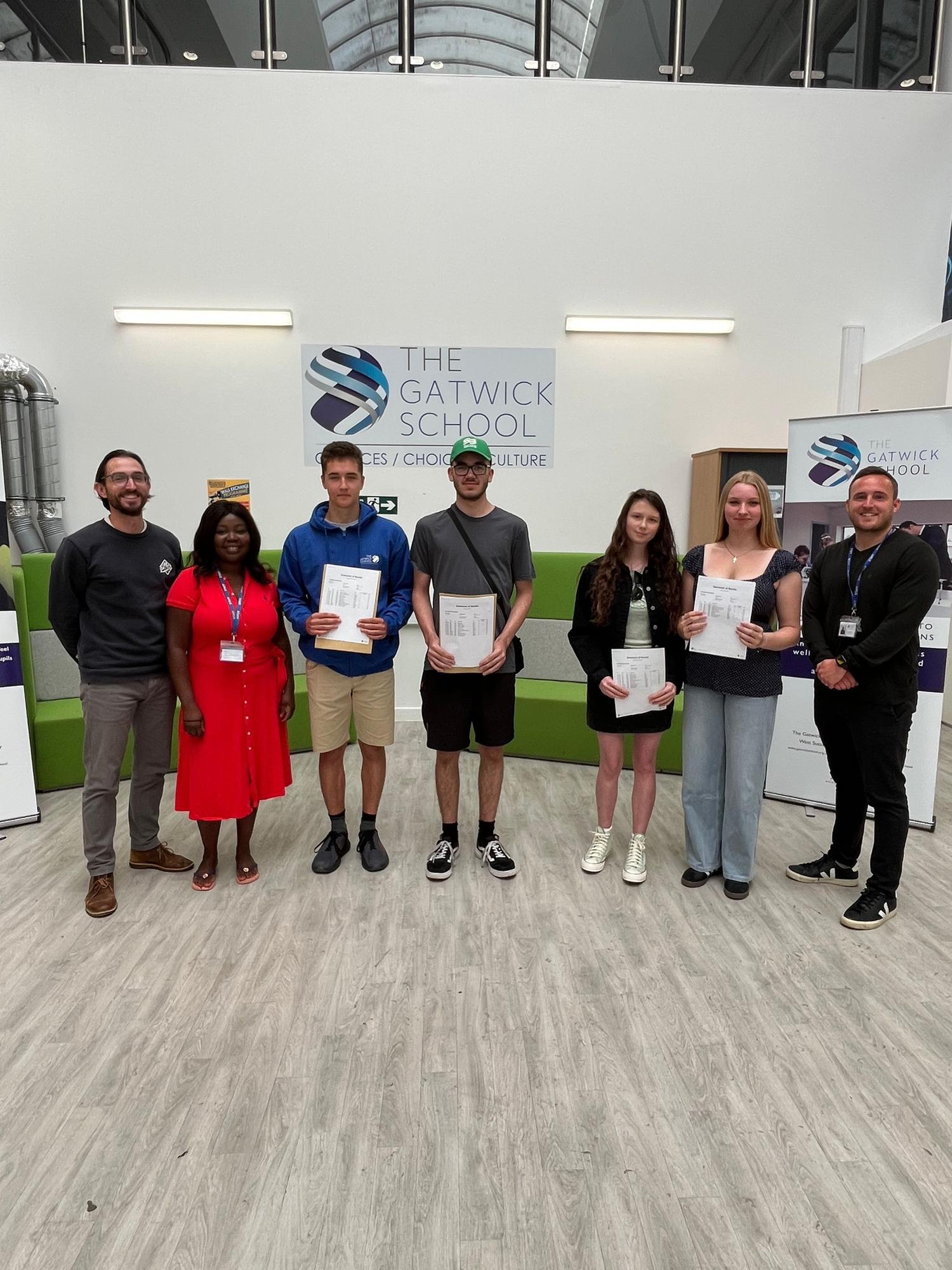 The Gatwick School celebrates GCSE success
