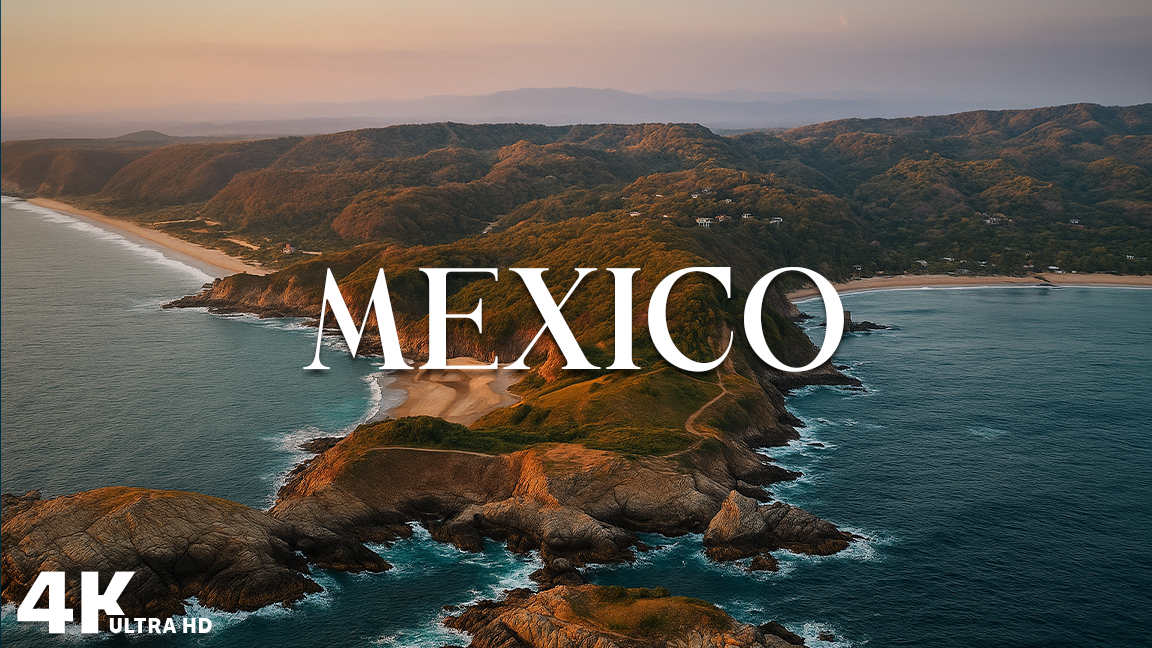 Mexico Seen Differently – Aerial Views in 4K