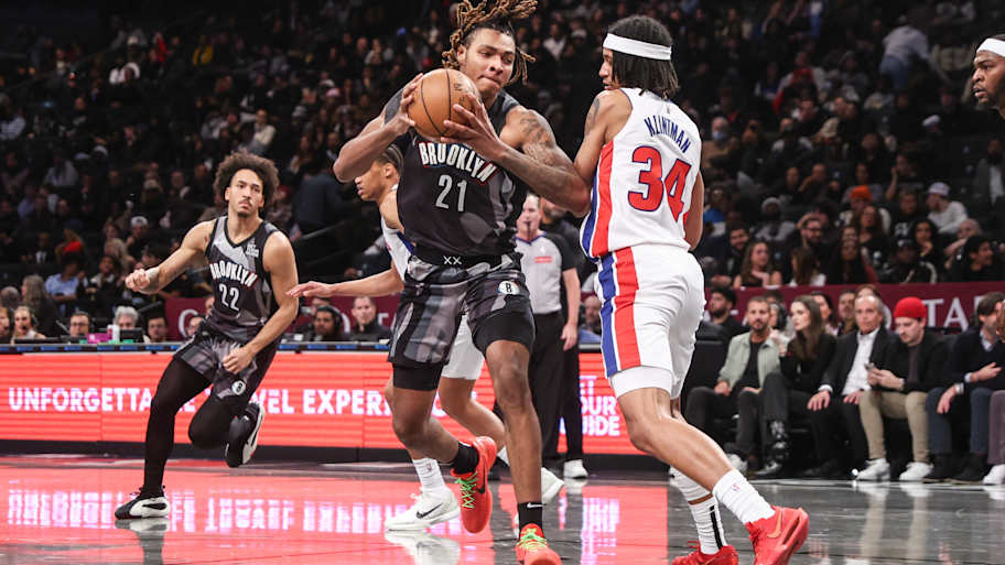 Detroit Pistons Forward Shows Off Improved Physical Frame