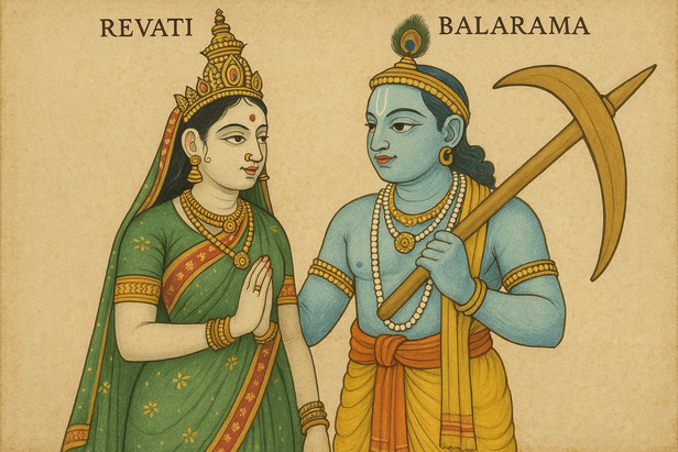 Revati and Balarama: The Princess Who Time-Traveled Across Yugas to ...
