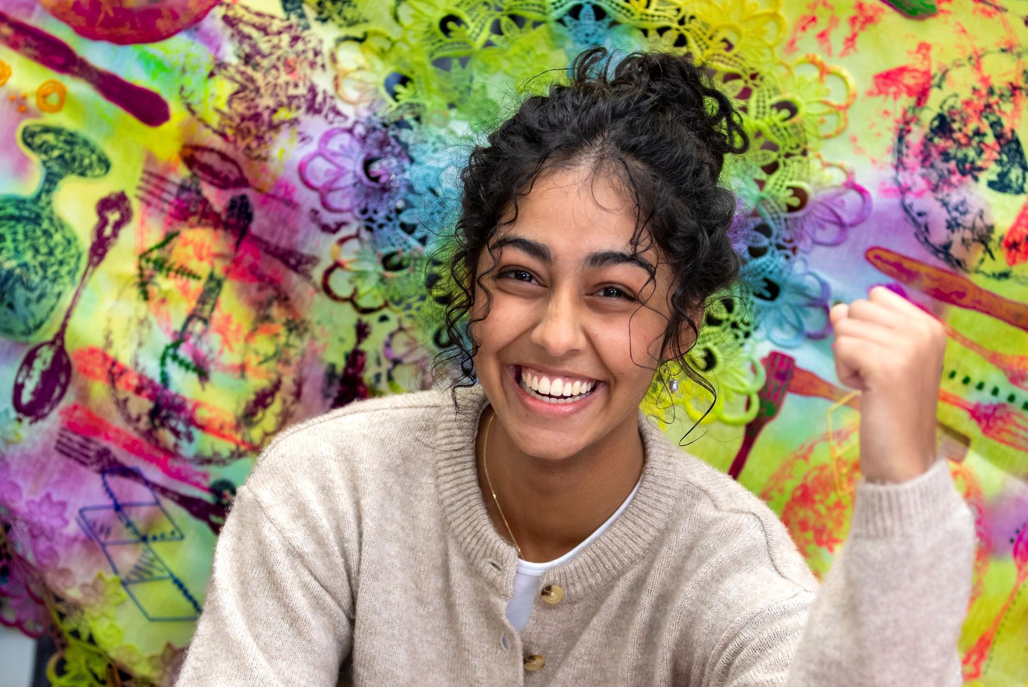 Top art grade in the country for Roop