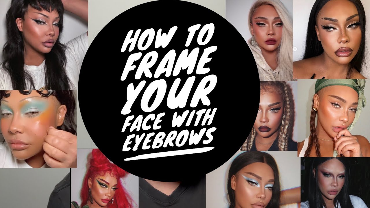HOW TO FRAME YOUR FACE WITH EYEBROWS CLASS 03 | SONJDRADELUXE