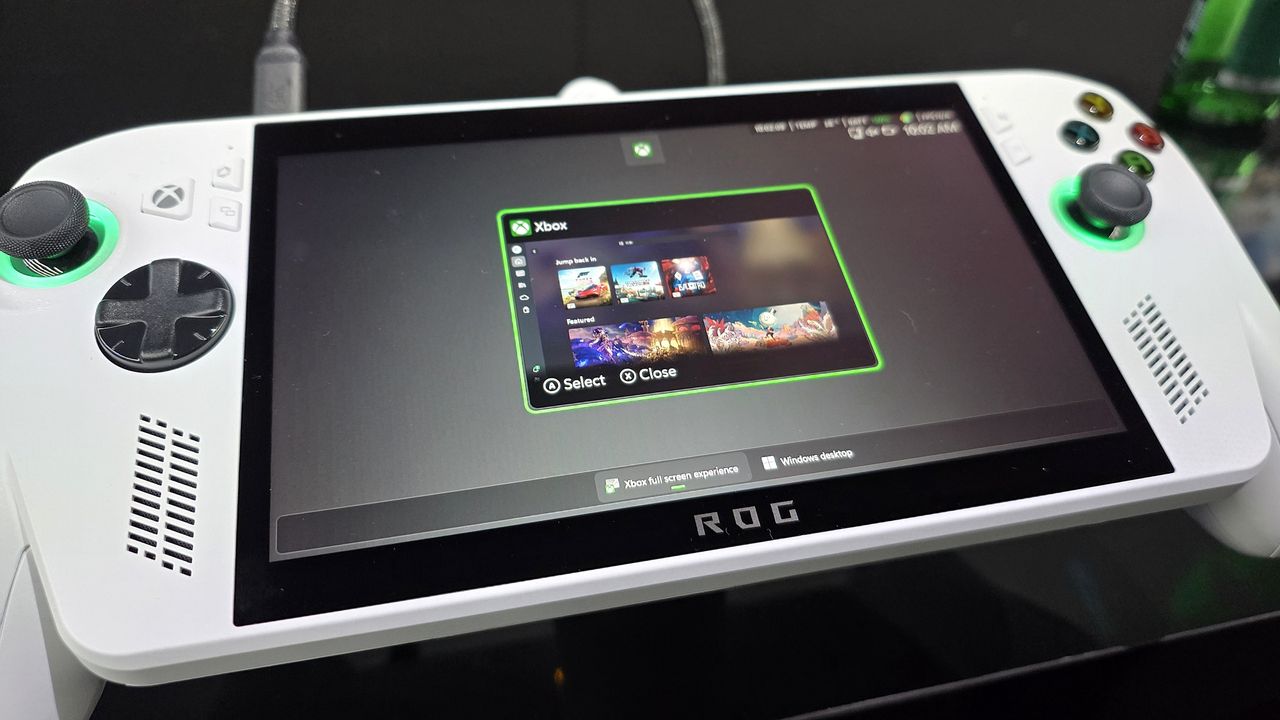 I tried Windows 11's new handheld gaming mode on the Xbox Ally — will ...