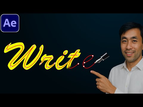 How to Create a Handwriting Text Animation in After Effects (Step-by ...