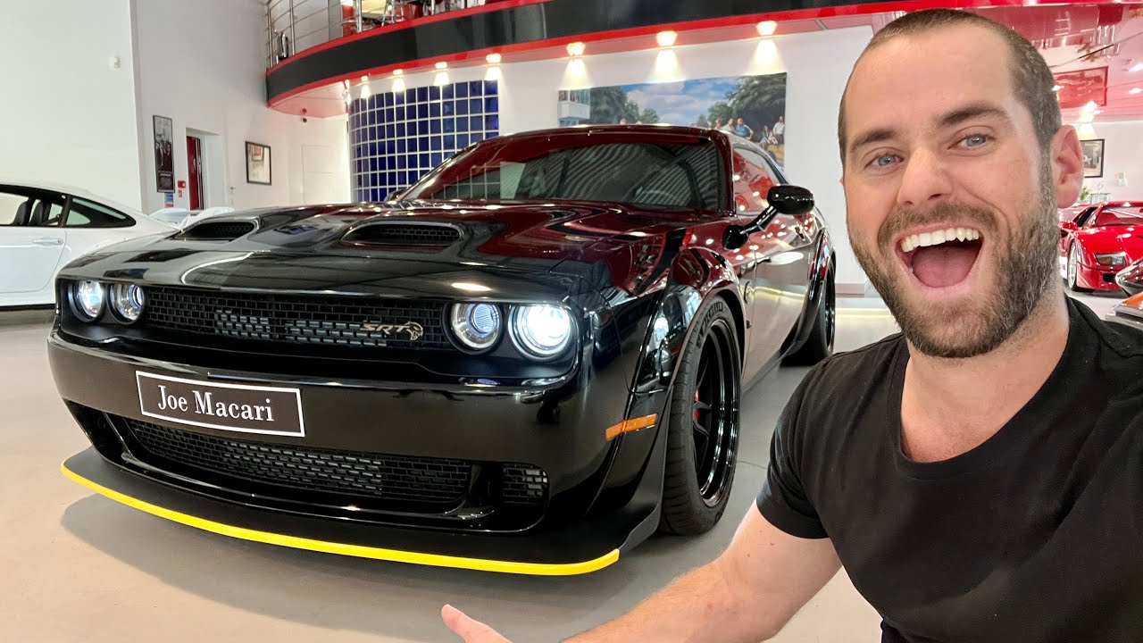 ADDING THIS 900BHP DODGE HELLCAT SRT TO THE COLLECTION!
