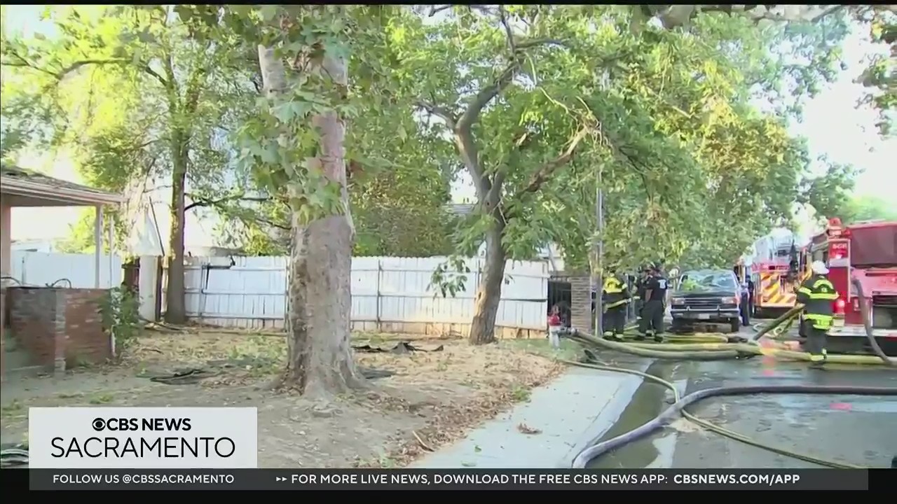 1 dead in Sacramento house fire, reported explosion