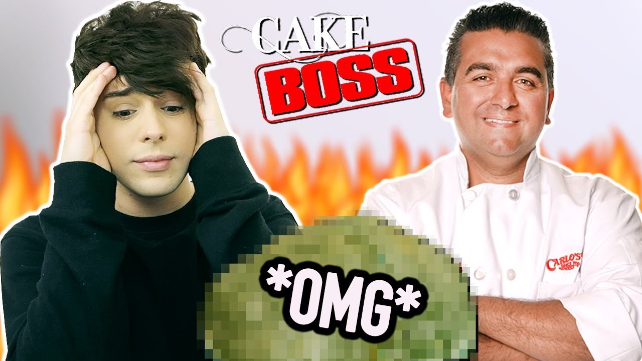 Trying to make a Cake Boss cake at home challenge