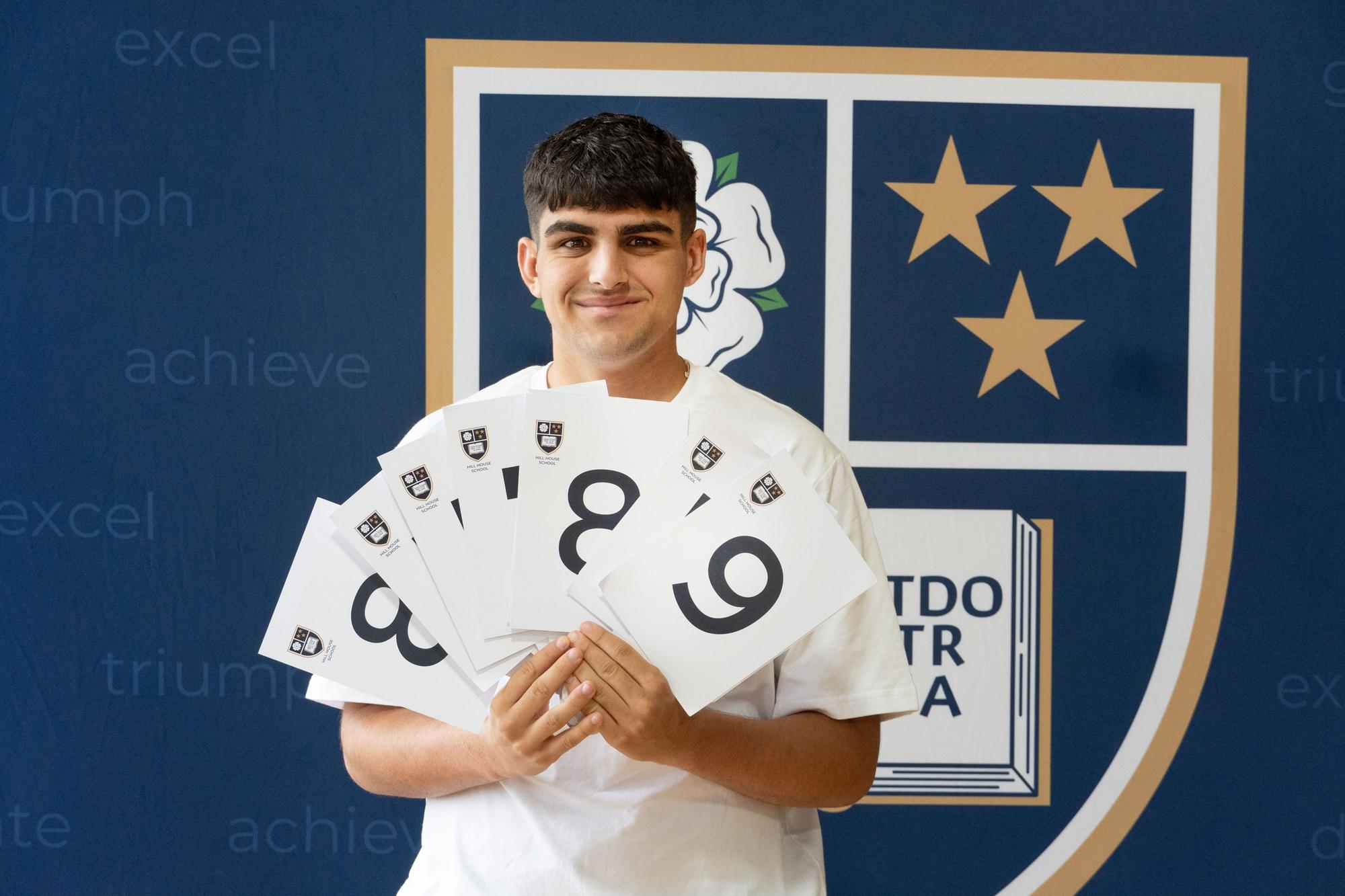 Hill House pupils celebrate another year of outstanding GCSE success