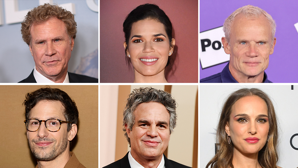 Will Ferrell, America Ferrera, Flea, Natalie Portman, Mark Ruffalo ...