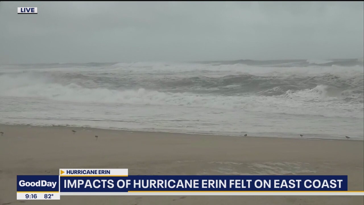 Impacts of Hurricane Erin felt on the East Coast