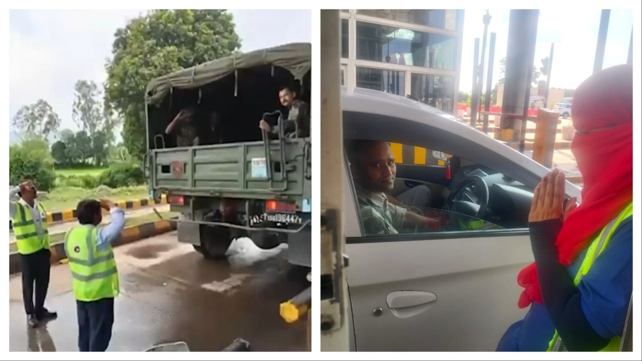 Watch: Meerut toll staff salute Army personnel days after attack on solider
