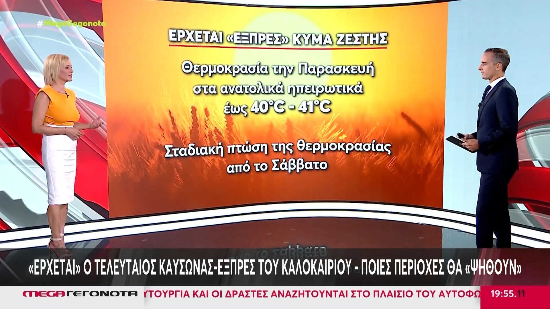 Καιρός: Καύσωνας εξπρές προ των πυλών – Πού θα φτάσει η θερμοκρασία